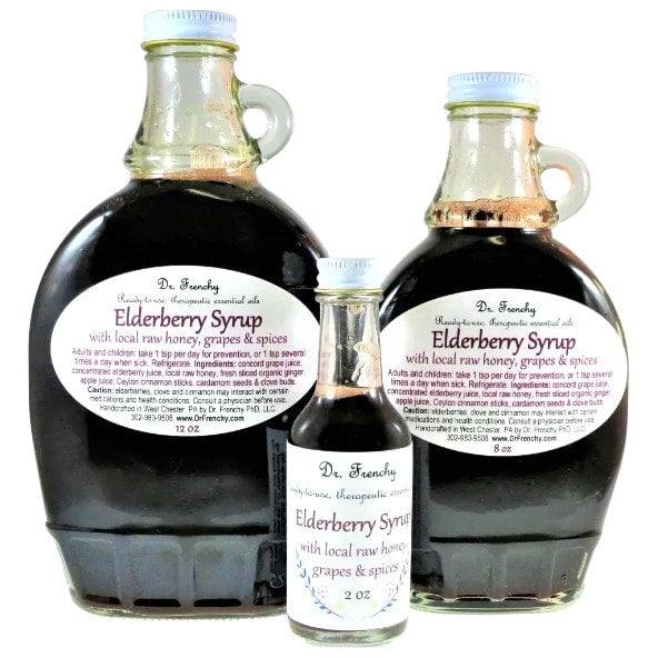 The tastiest spiced elderberry syrup you'll ever try! With fresh spices ...